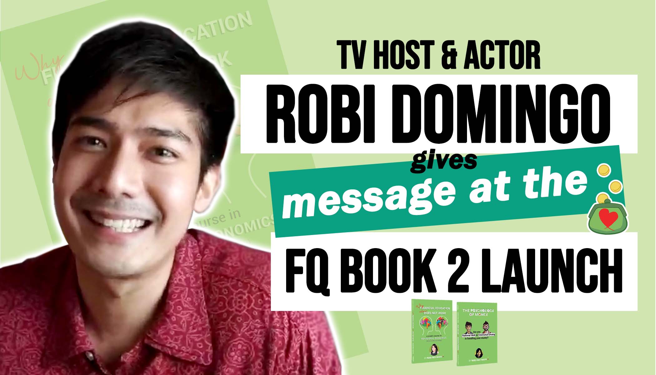 Popular TV Host Robi Domingo on FQ Book 2 - FQMom