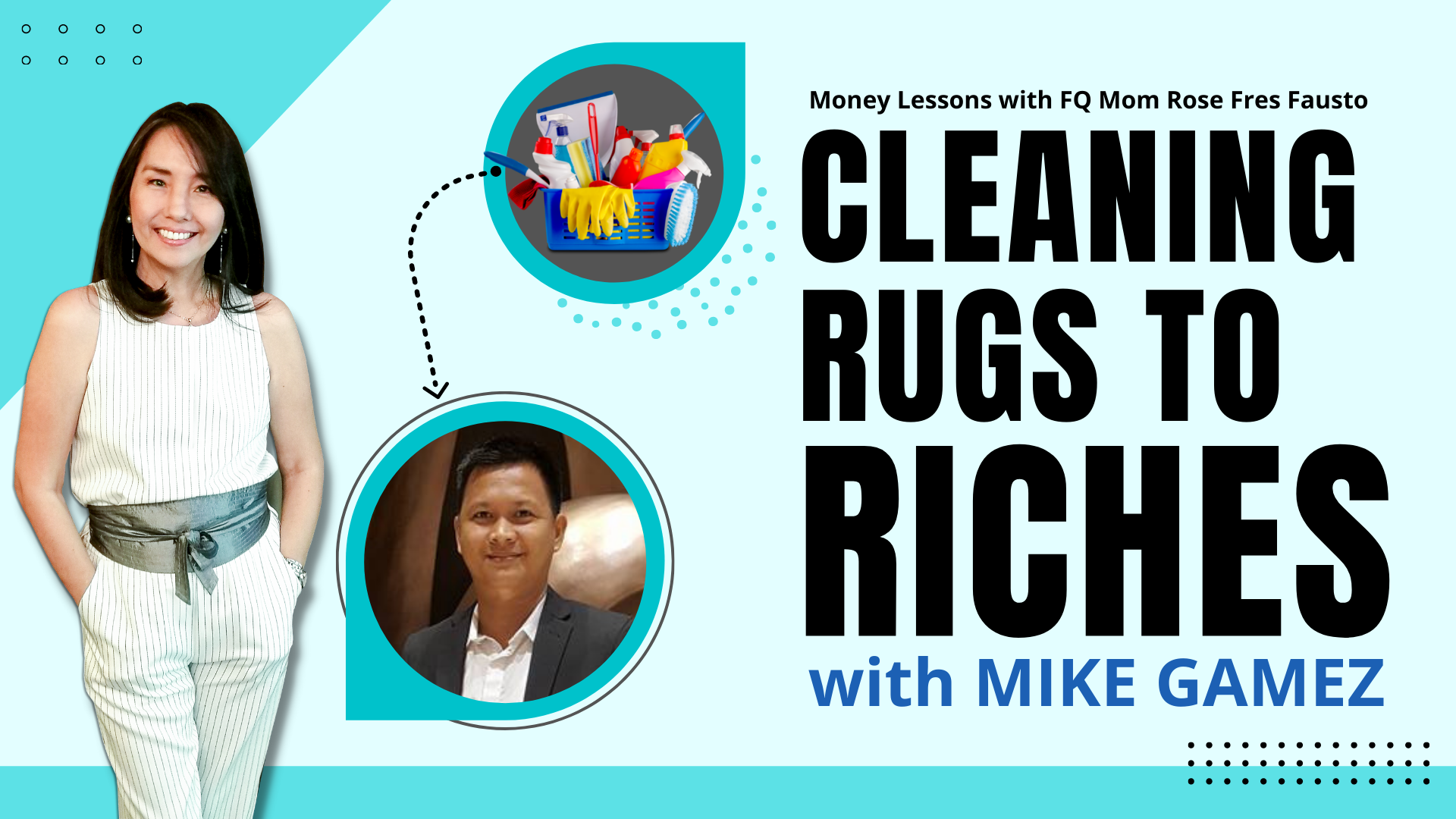 Cleaning Rugs to Riches with MIKE GAMEZ of Cleeneco - FQMom